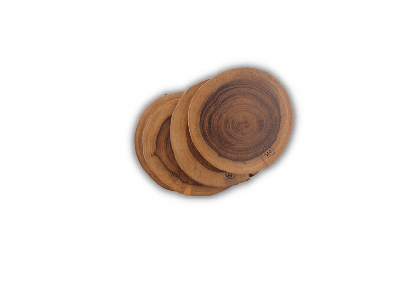 Acacia Log Live Edge Coaster| Vesta Homes